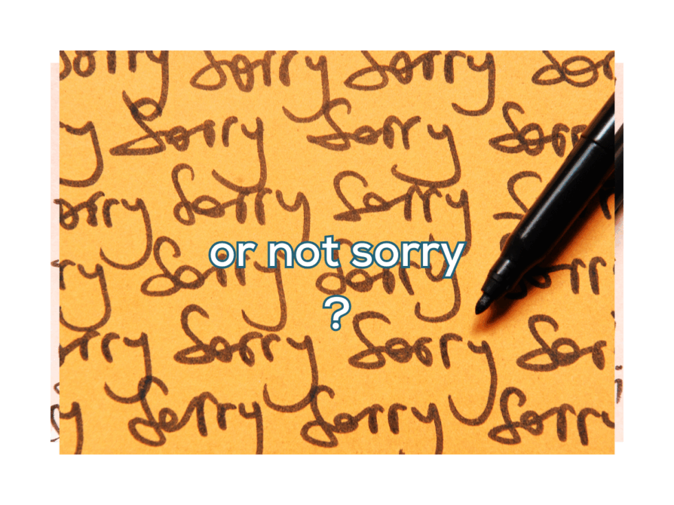 RESET the Meaning of Sorry | The Nelson Team